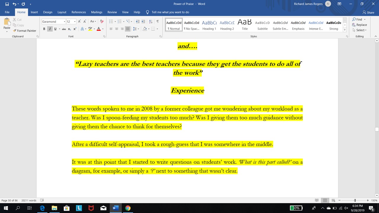 Screen Dump for Web – Richard James Rogers