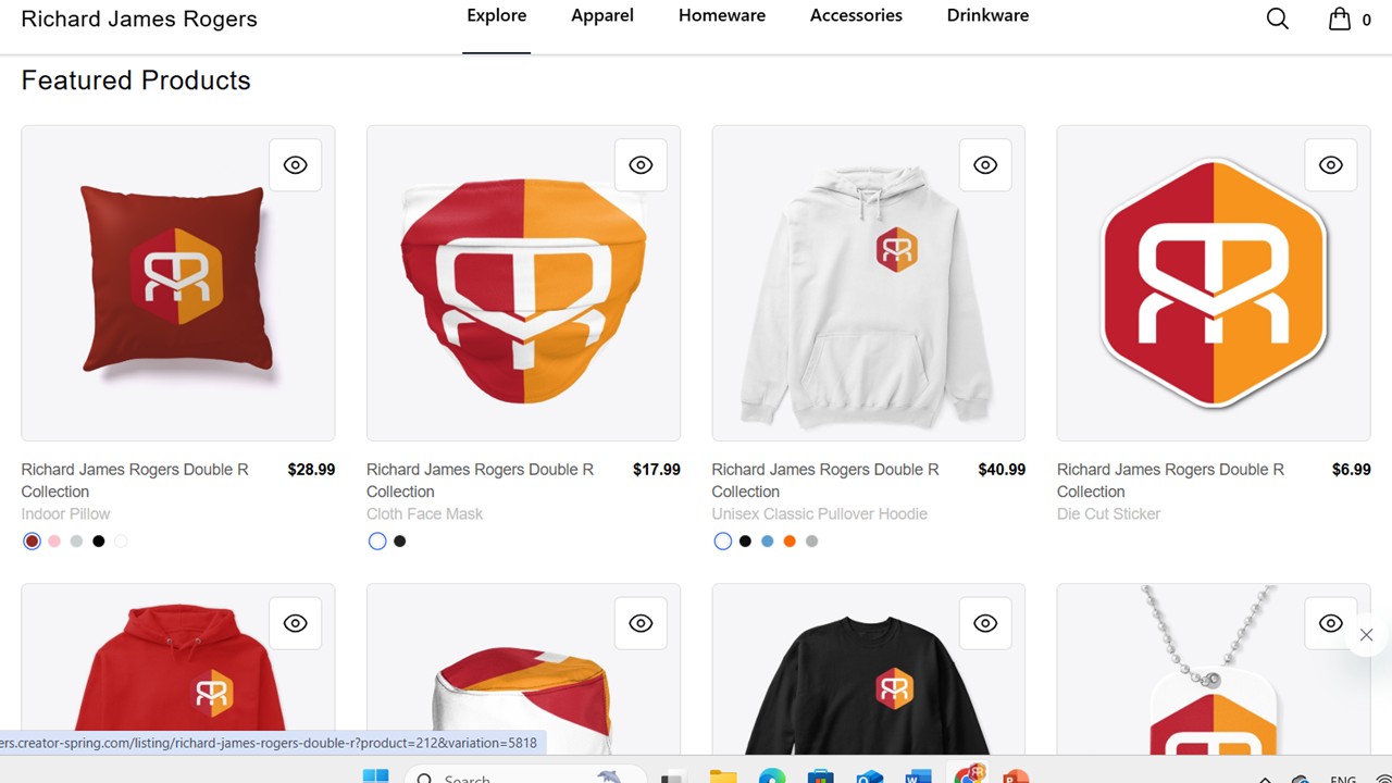 Rogers merch – Richard James Rogers